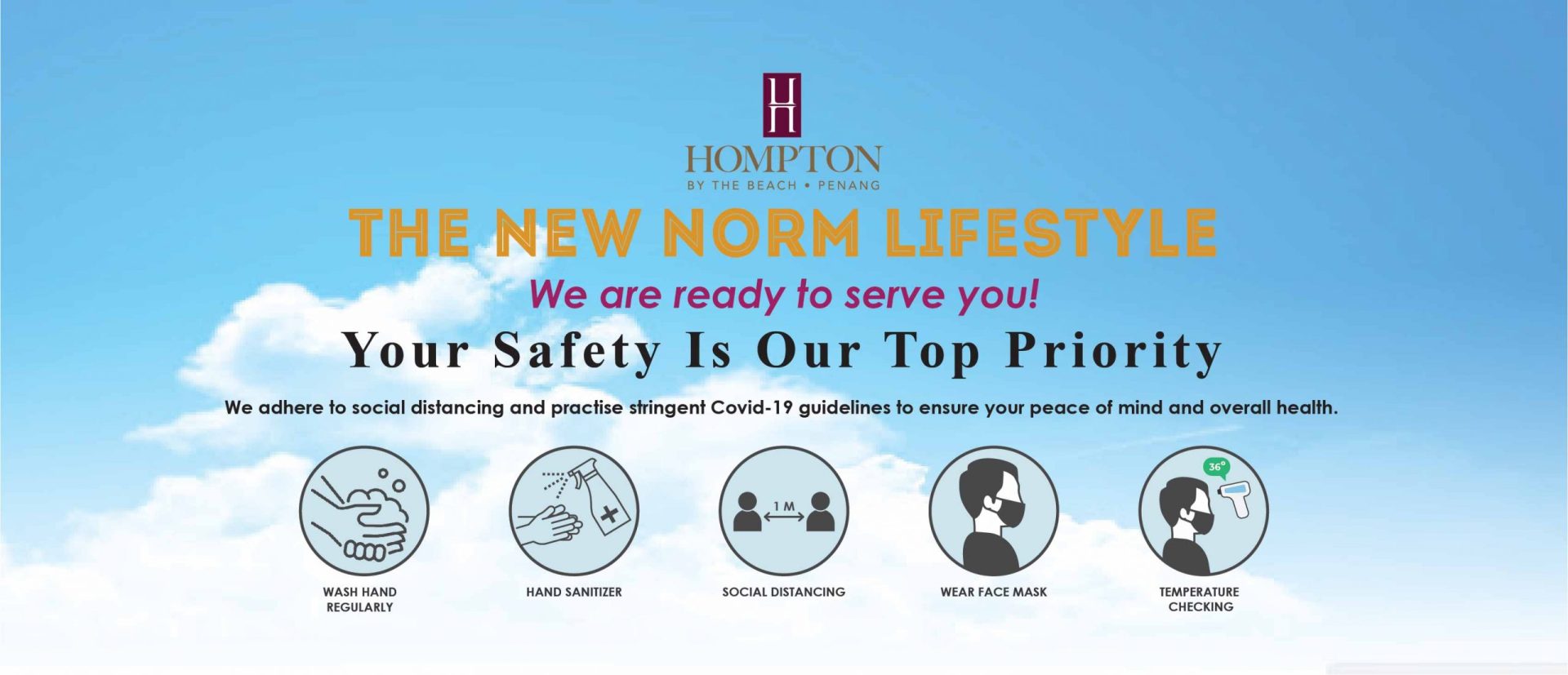 Hompton By The Beach, Penang | Seafront Hotel Penang